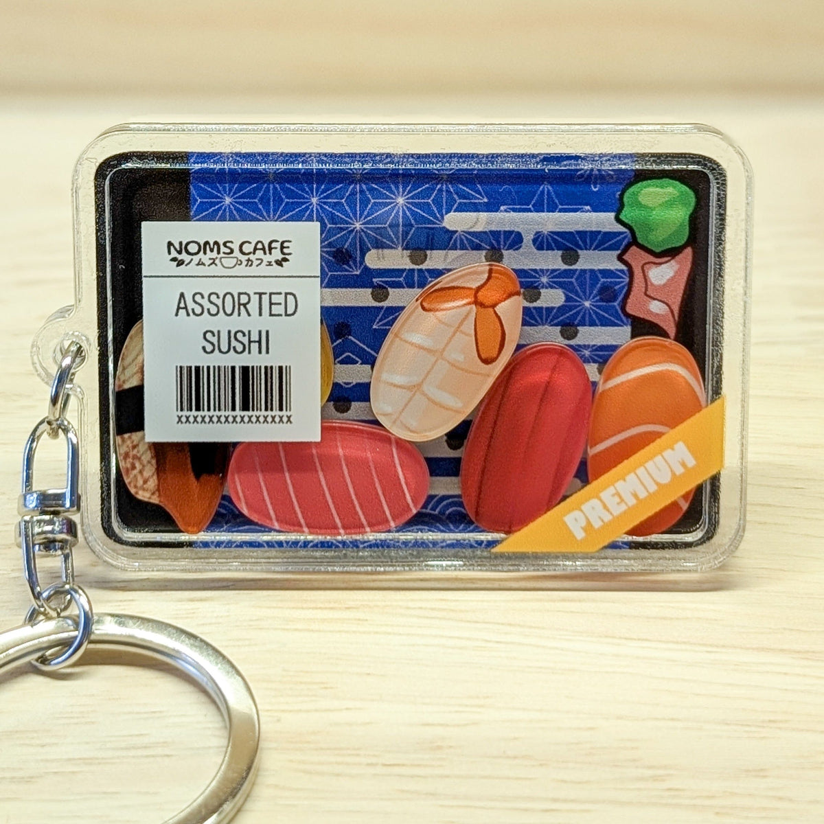 Grocery Keychain - Assorted Sushi – Noms