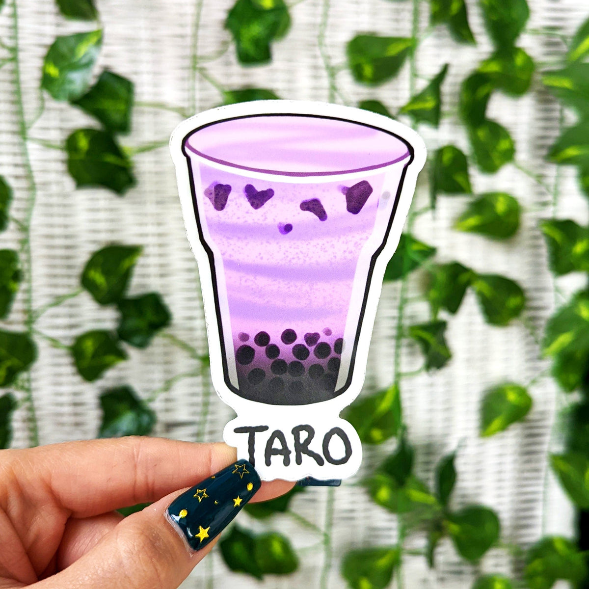Boba Sticker - Taro – Noms